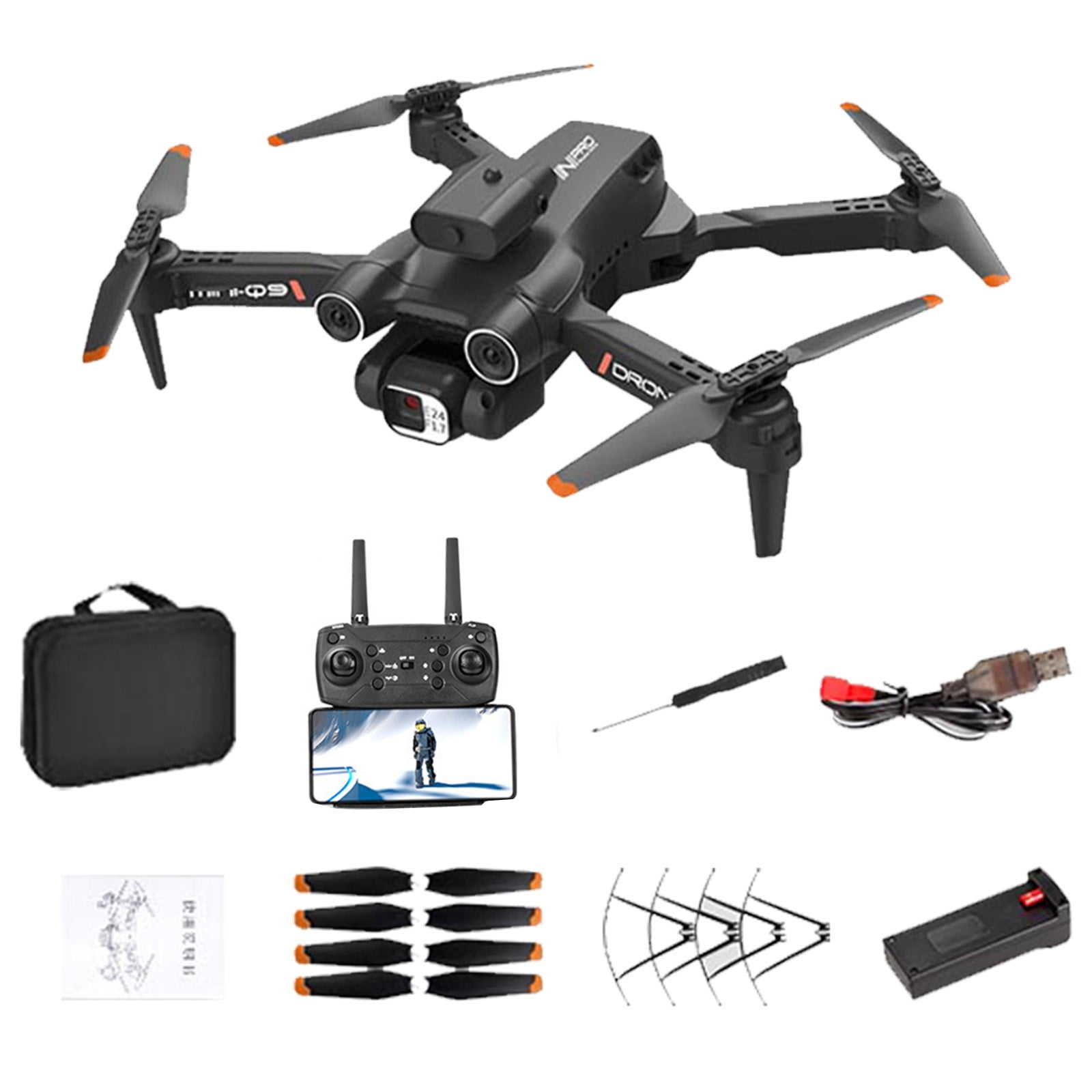Drones for kids 8-12, Drone for Kid and Beginner, Drone with Led Light ...