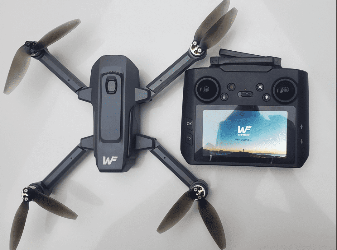 Drones with Camera for Adults 4k, WF33 GPS Foldable FPV Drone with ...