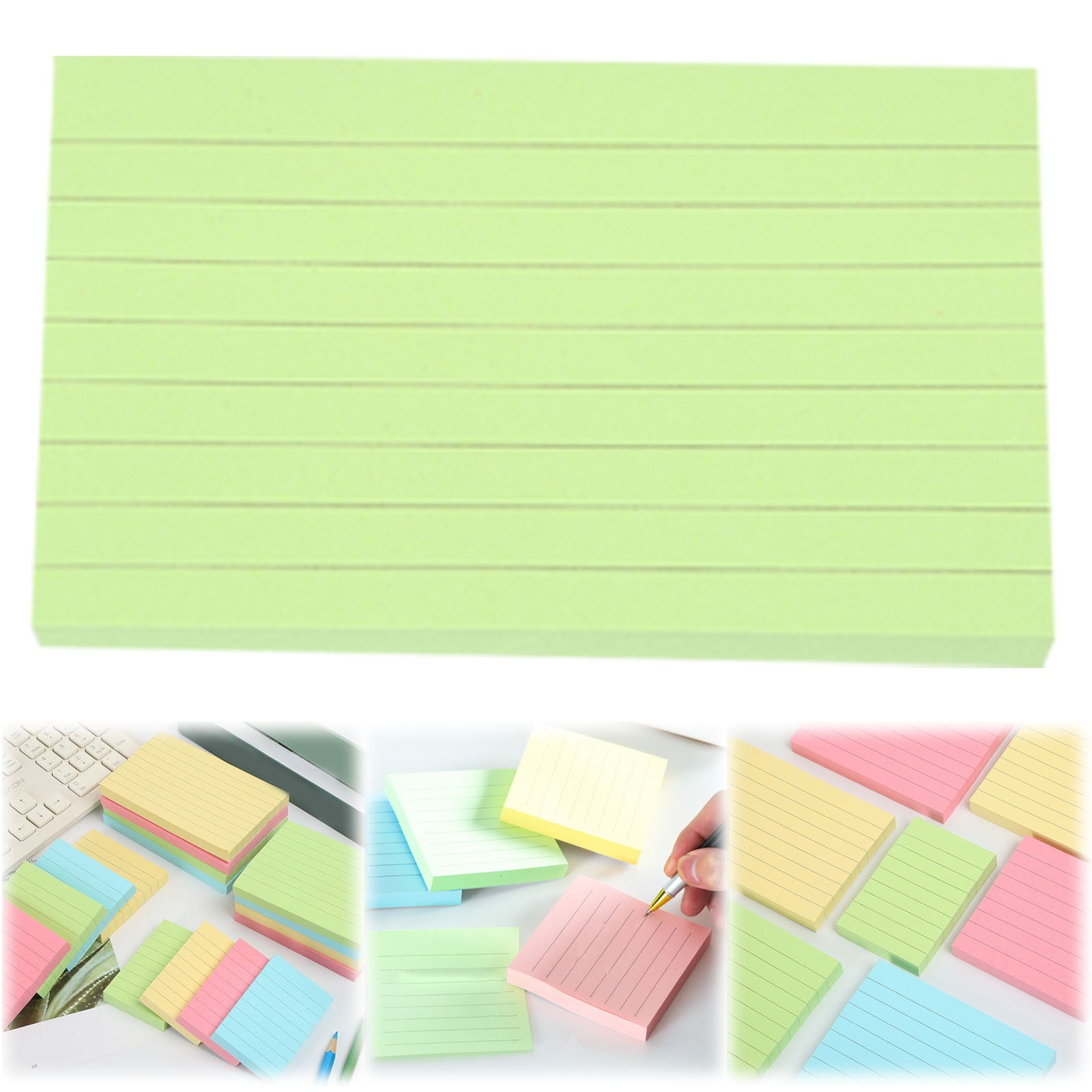 Drongq 1pc Index Cards 3x5 in, 100 Count Colored Index Cards Flash ...