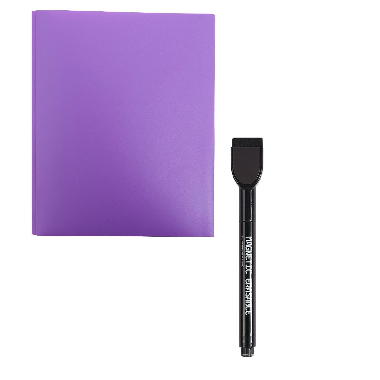 Drongq 3 Prong Folder Plastic Folder With Pockets And Prongs Report ...