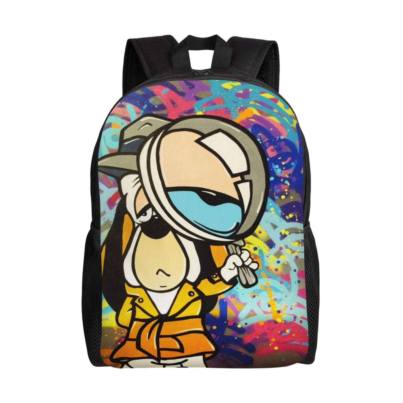 Droopy Anime Backpack Cartoon Travel Bags 3D Printed Casual Daypacks ...