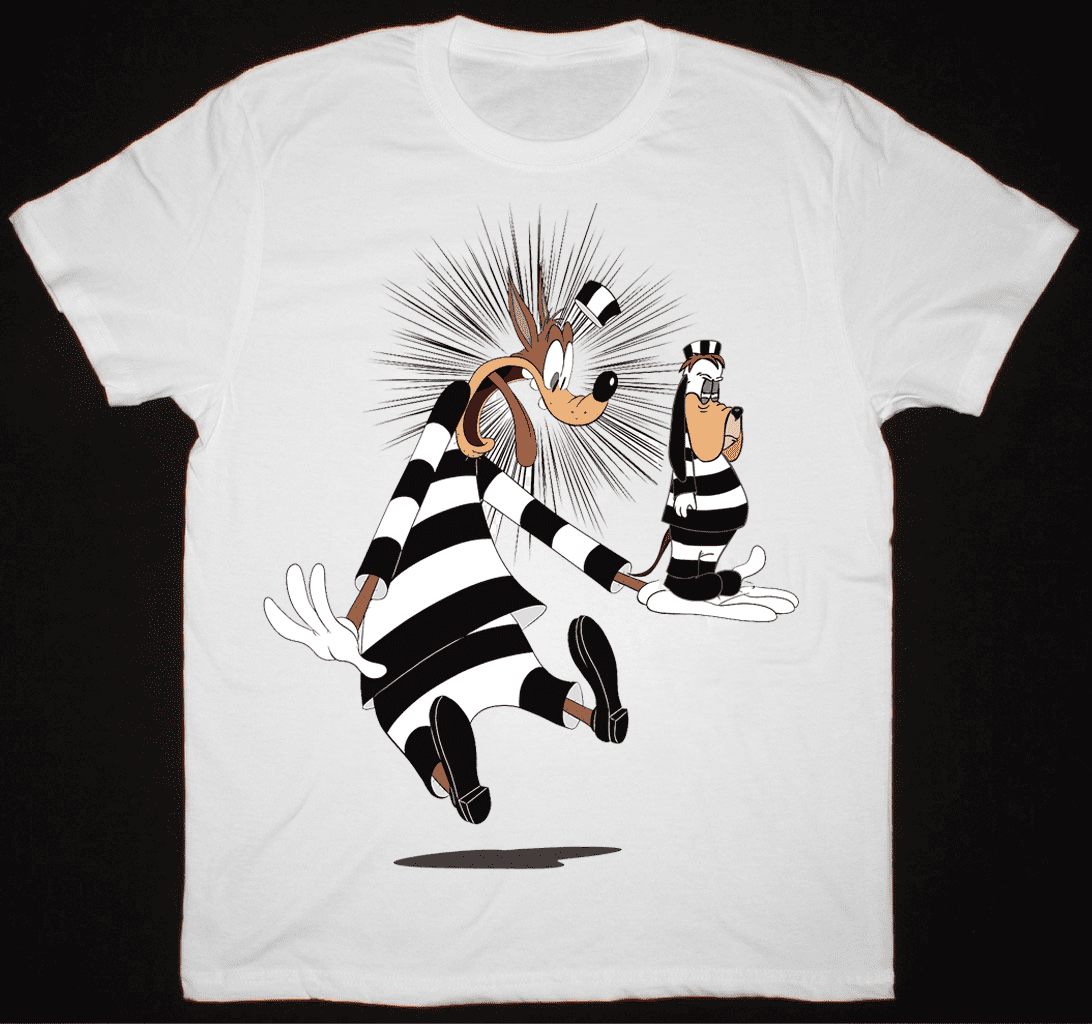 Droopy Dog Cartoon Shirt Retro Animated Comedy Graphic for Fans ...