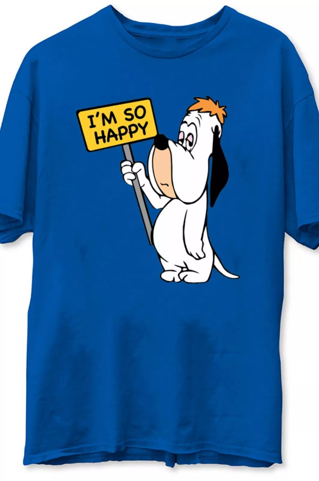 Droopy Dog Men Women T-Shirt Royal Blue Short Sleeve All Sizes S To 4Xl ...