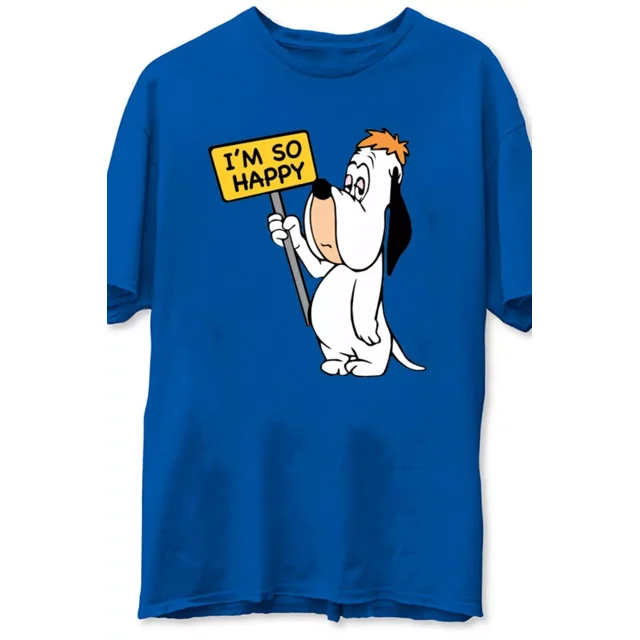 Droopy Dog Men Women T-Shirt Royal Blue Short Sleeve All Sizes S To 4Xl ...