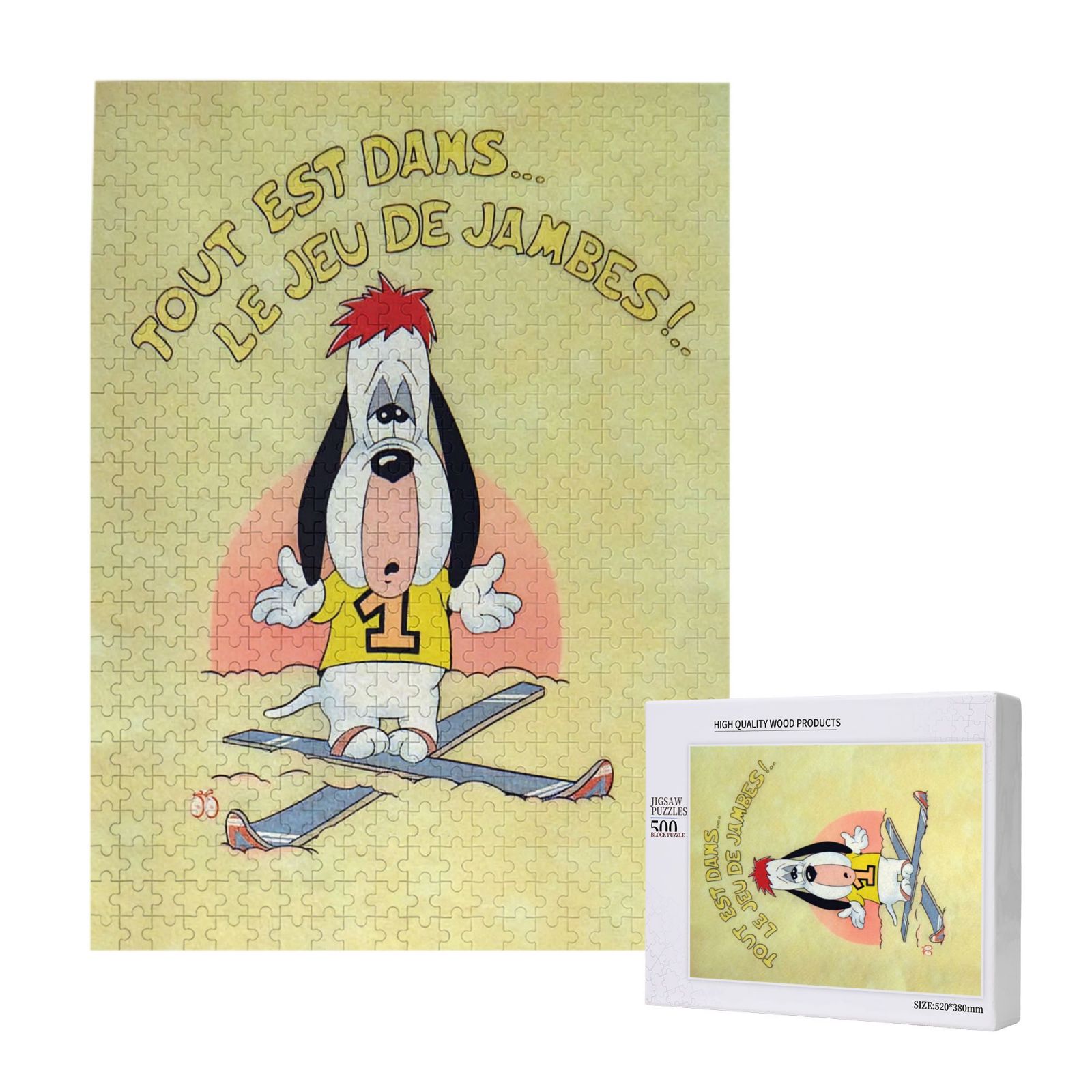 Droopy Jigsaw Puzzle Interactive Brain Teaser Board Game for Adults ...