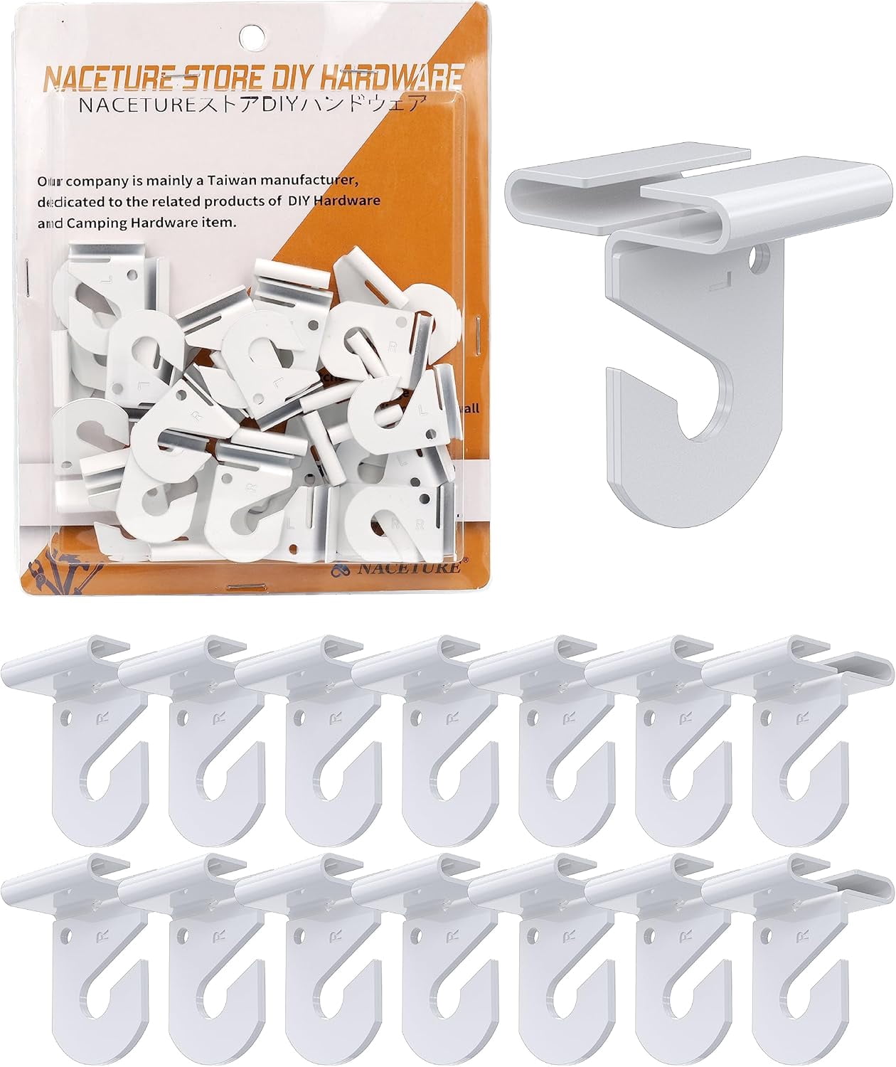Drop Ceiling Hook for Hanging – 15 Pack Ceiling Decorations Ceiling ...