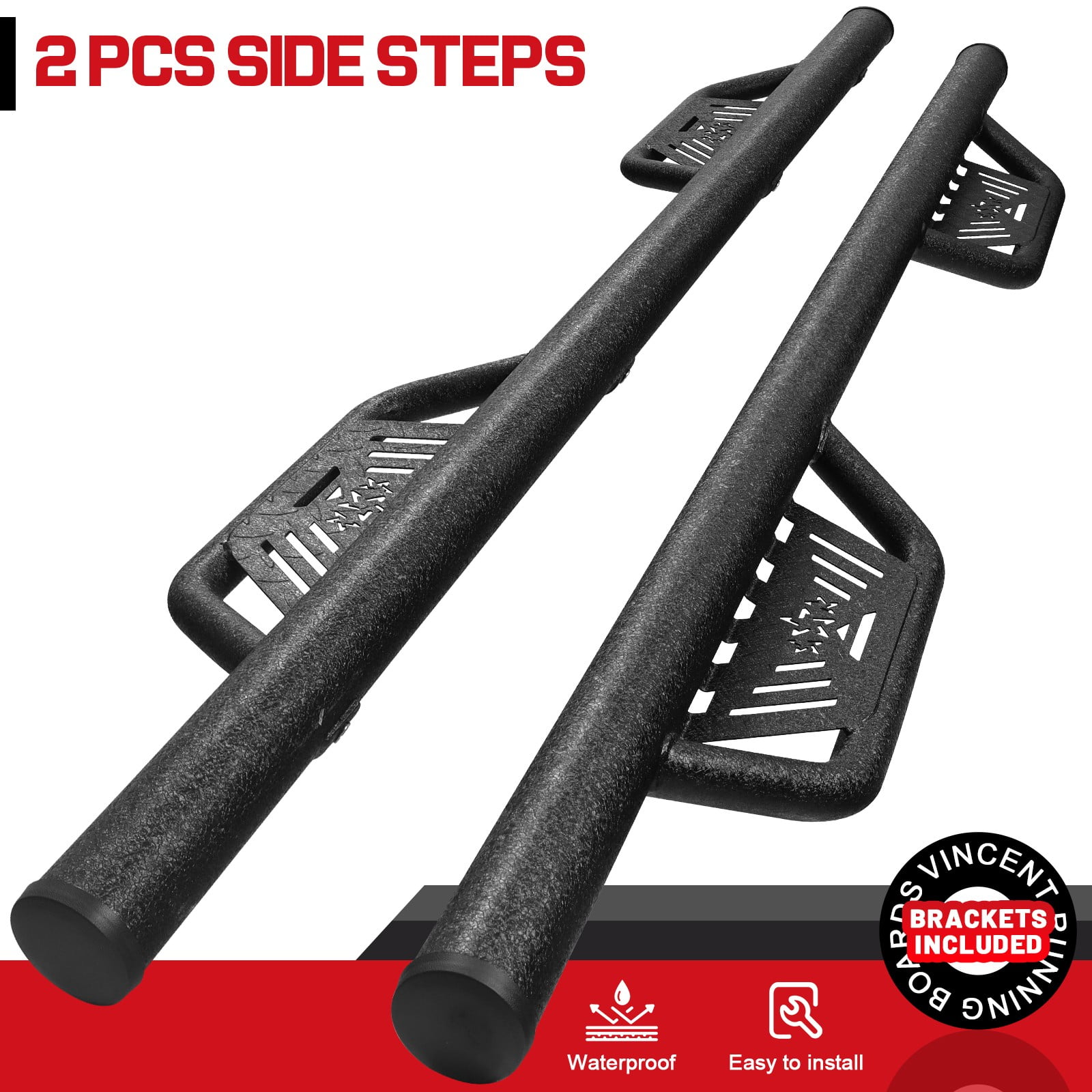 Drop Down Step BOZ FOR 25-26 Toyota 4Runner(Without Side Skirts ...