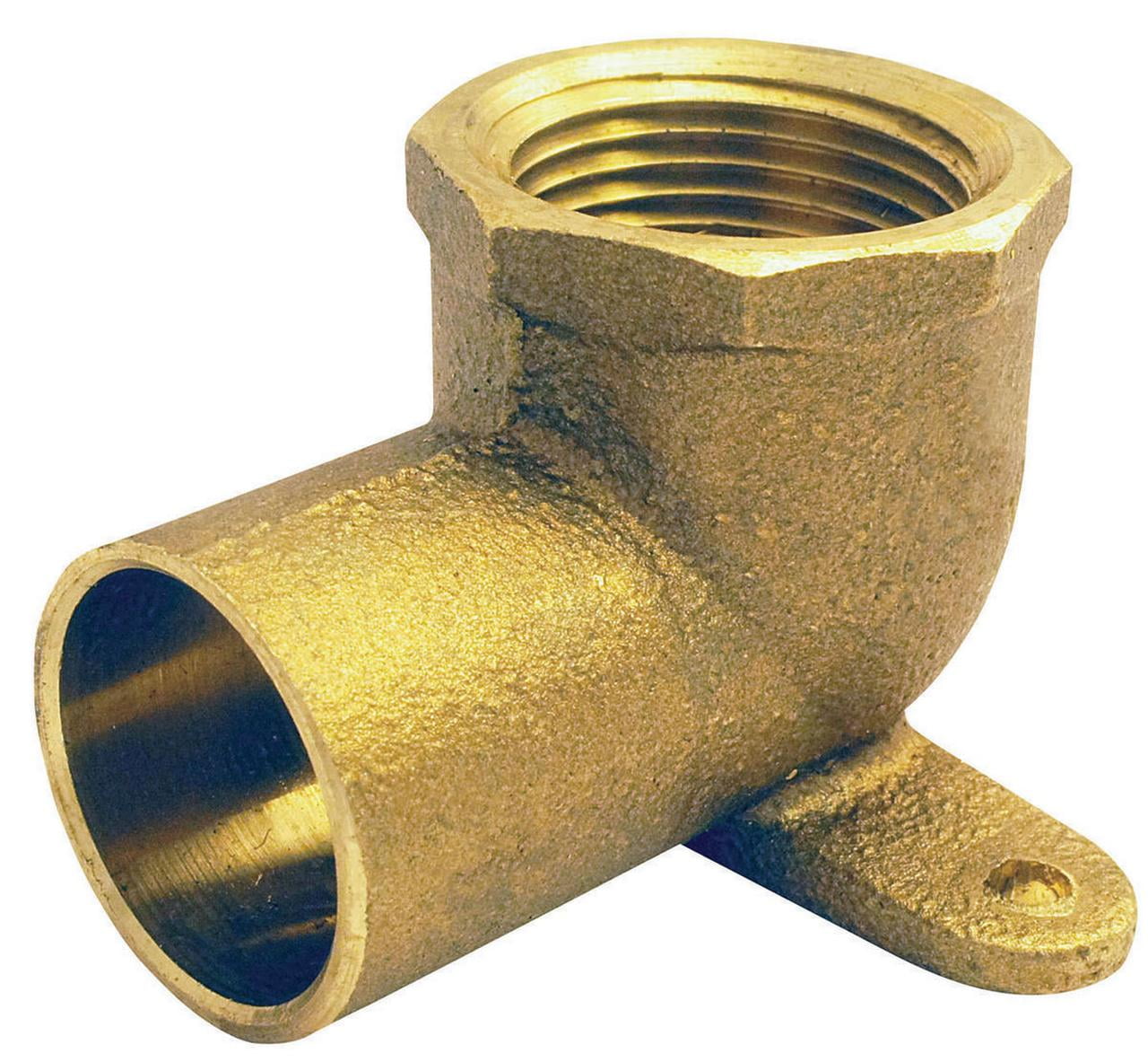 EPC 10156858 Drop Ear Tube to Pipe Elbow, 90 deg, 3/4 in, Sweat x FPT ...