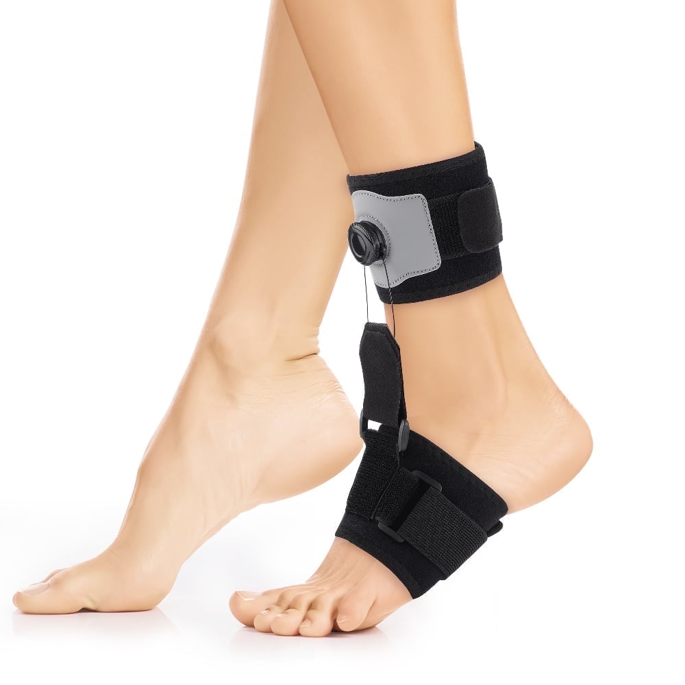 Drop Foot Brace with Reel - Adjust Dorsiflexion Assist, AFO Foot Drop ...