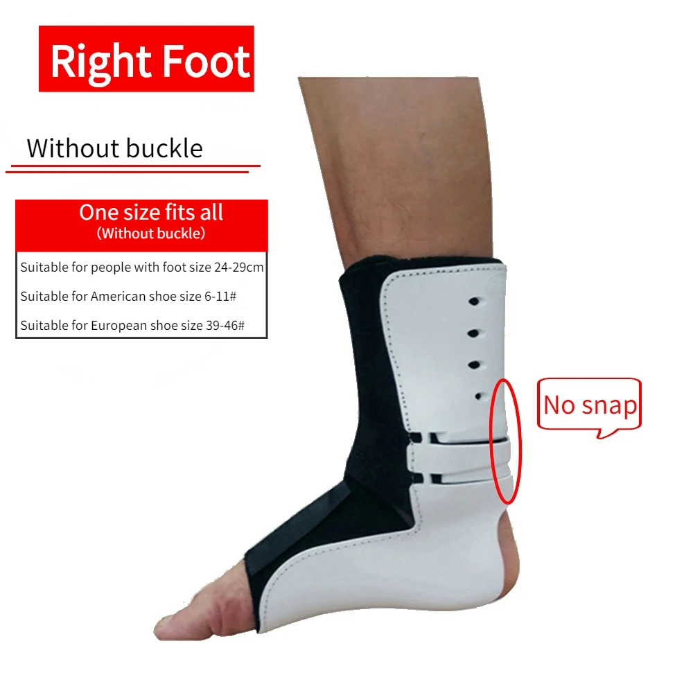 Drop Foot Orthosis Adjustable Left Right Ankle Sprain Orthosis ...