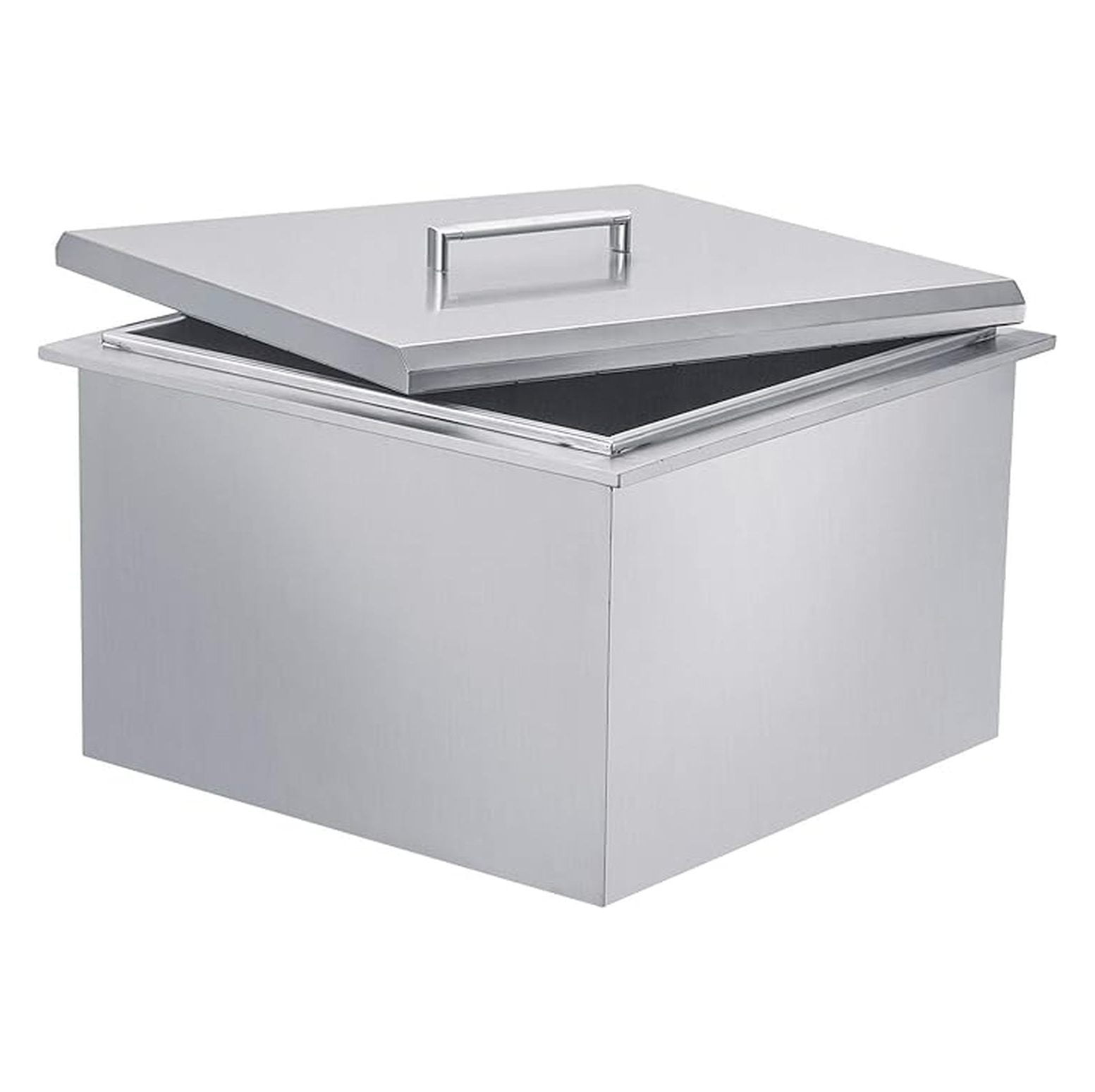 Drop-In Ice Chest 20.5"W x 20.5"D x 13.25"H 304 Stainless Steel Drop-In ...