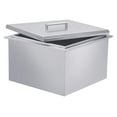 Drop-In Ice Chest 20.5"W x 20.5"D x 13.25"H 304 Stainless Steel Drop-In ...