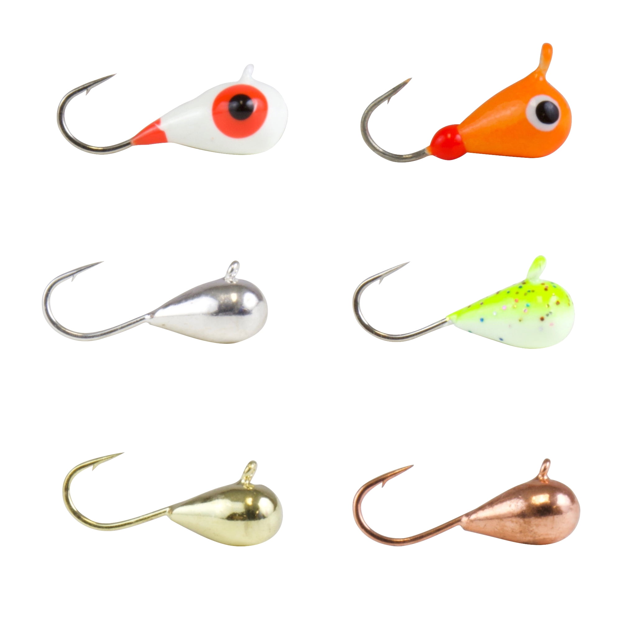 Drop Jig Kit, Size 14, 1/32oz, Assorted Colors - Walmart.com