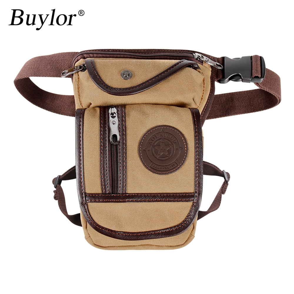Drop Leg Bag Vintage Thigh Pack Fanny Military Motor Cycle Messenger ...