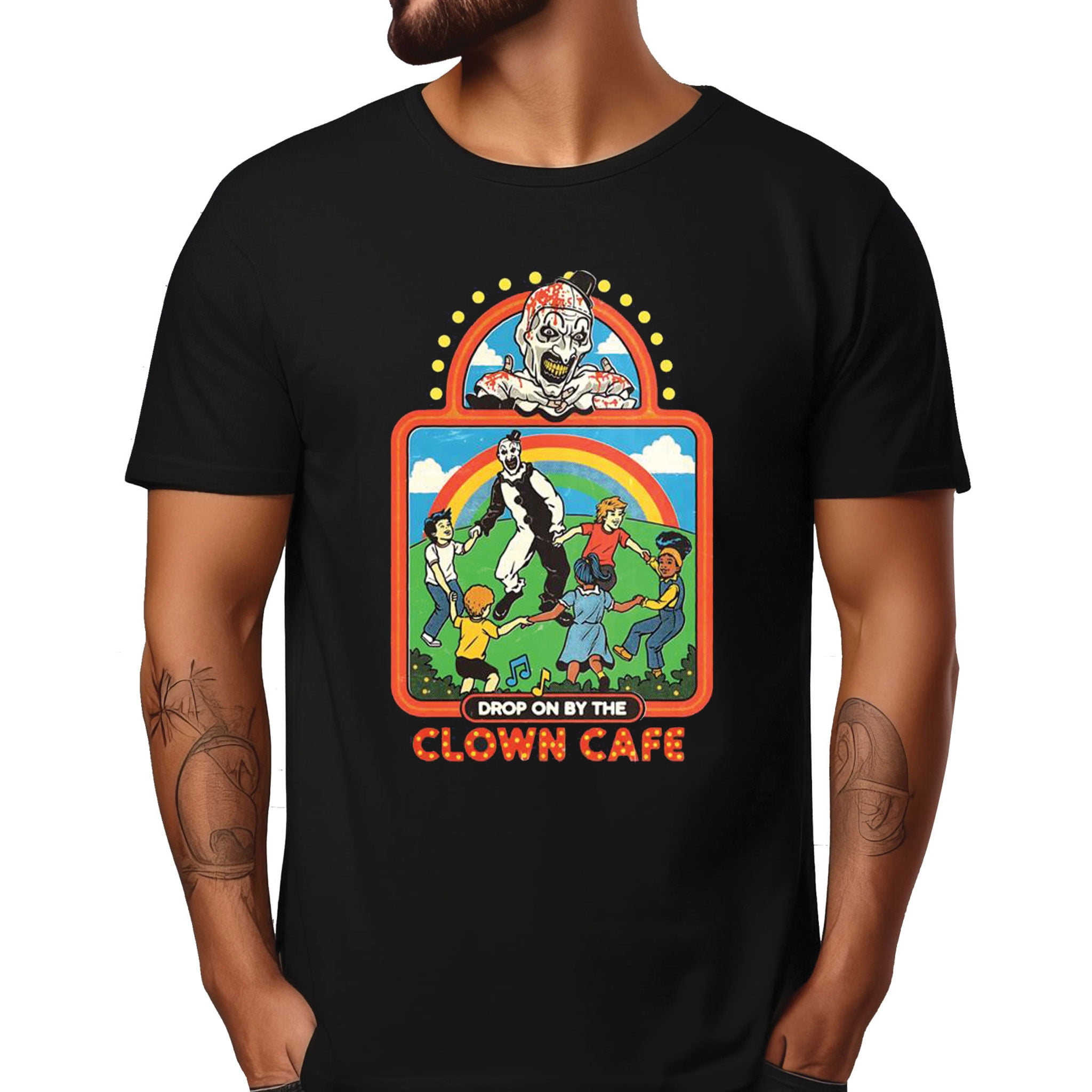 Drop On By The Clown Cafe Shirt - Walmart.com