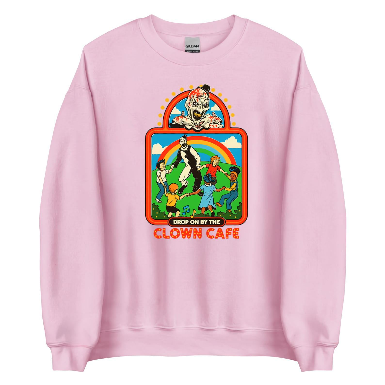 Drop On By The Clown Cafe T-shirt-TH2667 - Walmart.com