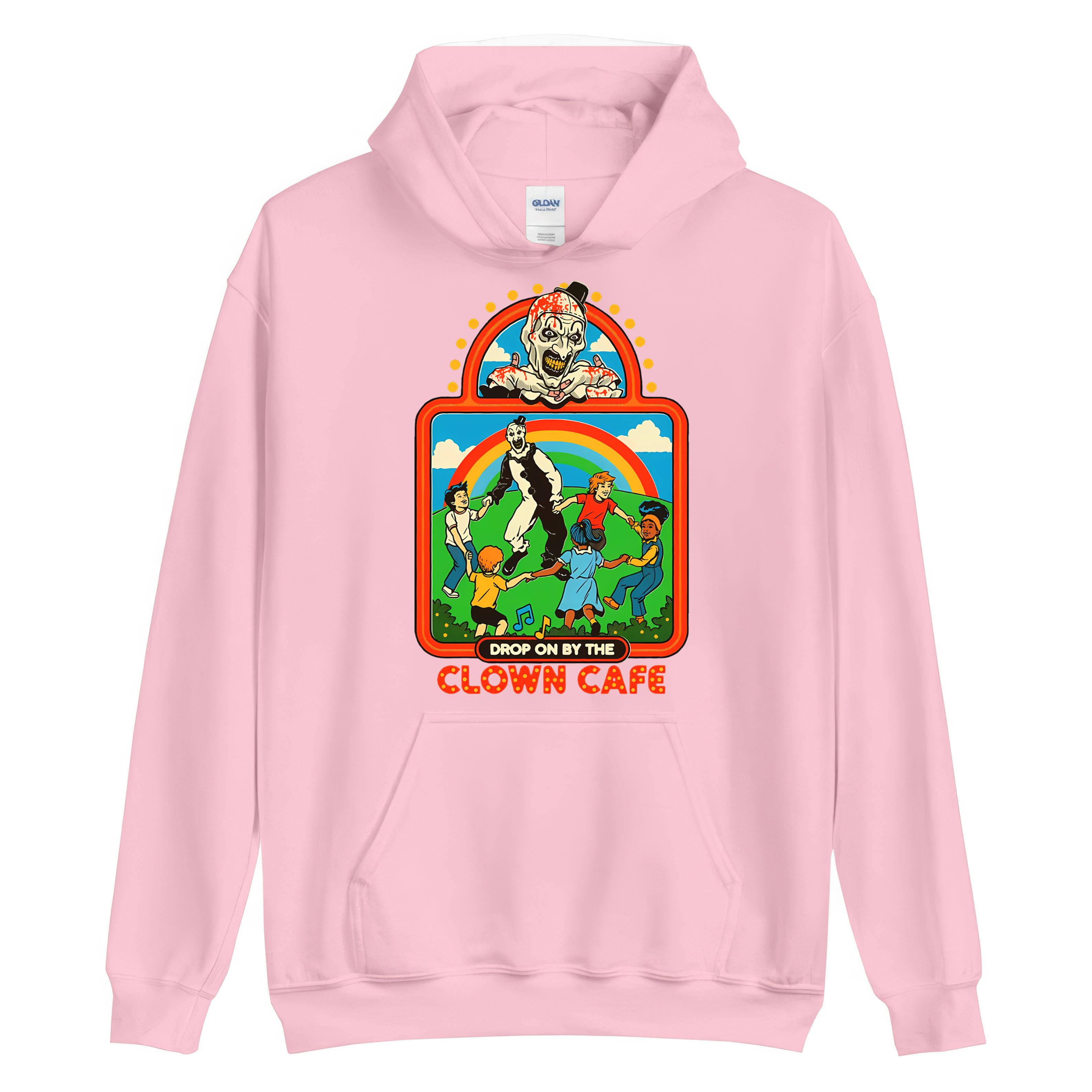 Drop On By The Clown Cafe T-shirt-TH28534 - Walmart.com