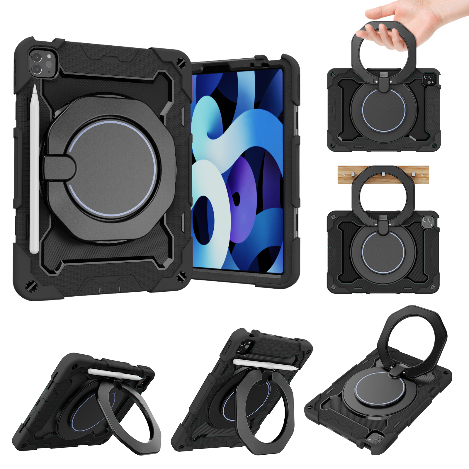 Drop Proof Rugged Case for Apple iPad Pro 11 Inch (3rd Generation 2021 ...