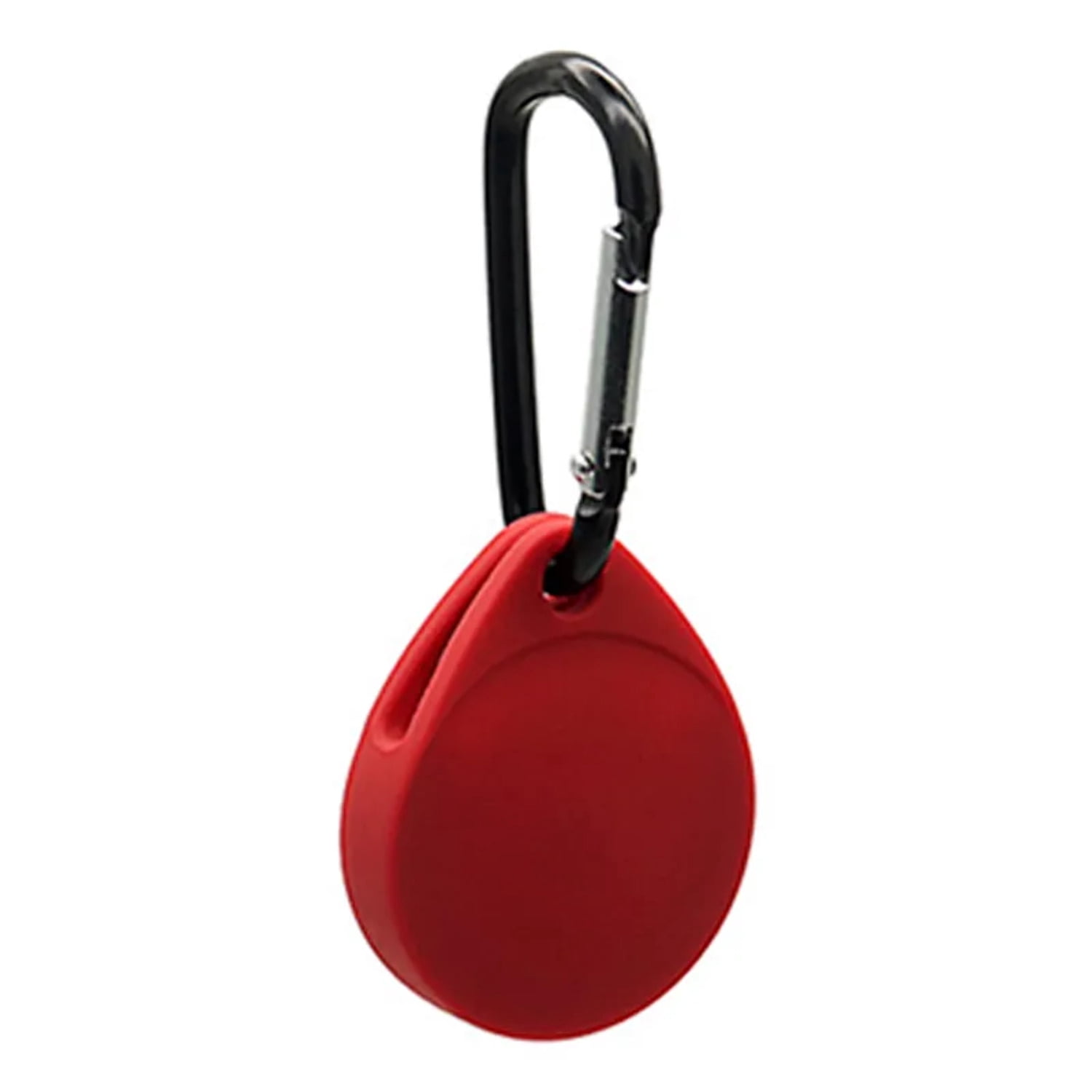 Rome Tech Drop-Shaped Style Fob Case with Carabiner for AirTag Keychain ...