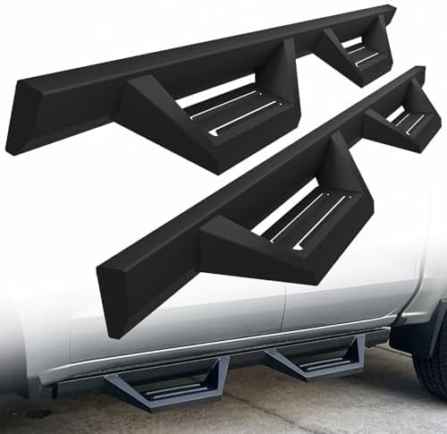 Drop Side Steps Compatible for 2019-2025 Chevy Silverado/GMC Sierra ...