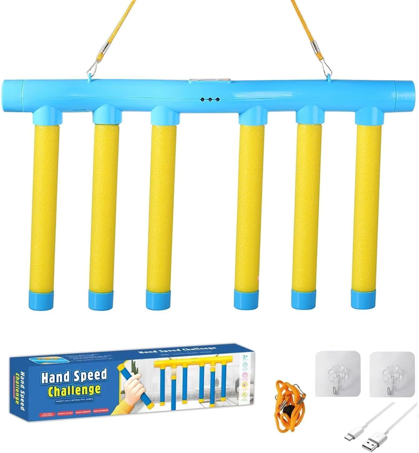 Drop The Stick Game, Catch All Drop Sticks Game, Hand Eye Coordination Training, Reflex ...