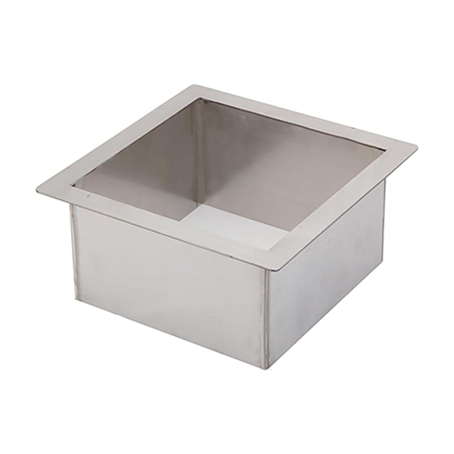 Drop-in Trash Chute - 304 Stainless Steel Square Built-in Countertop ...