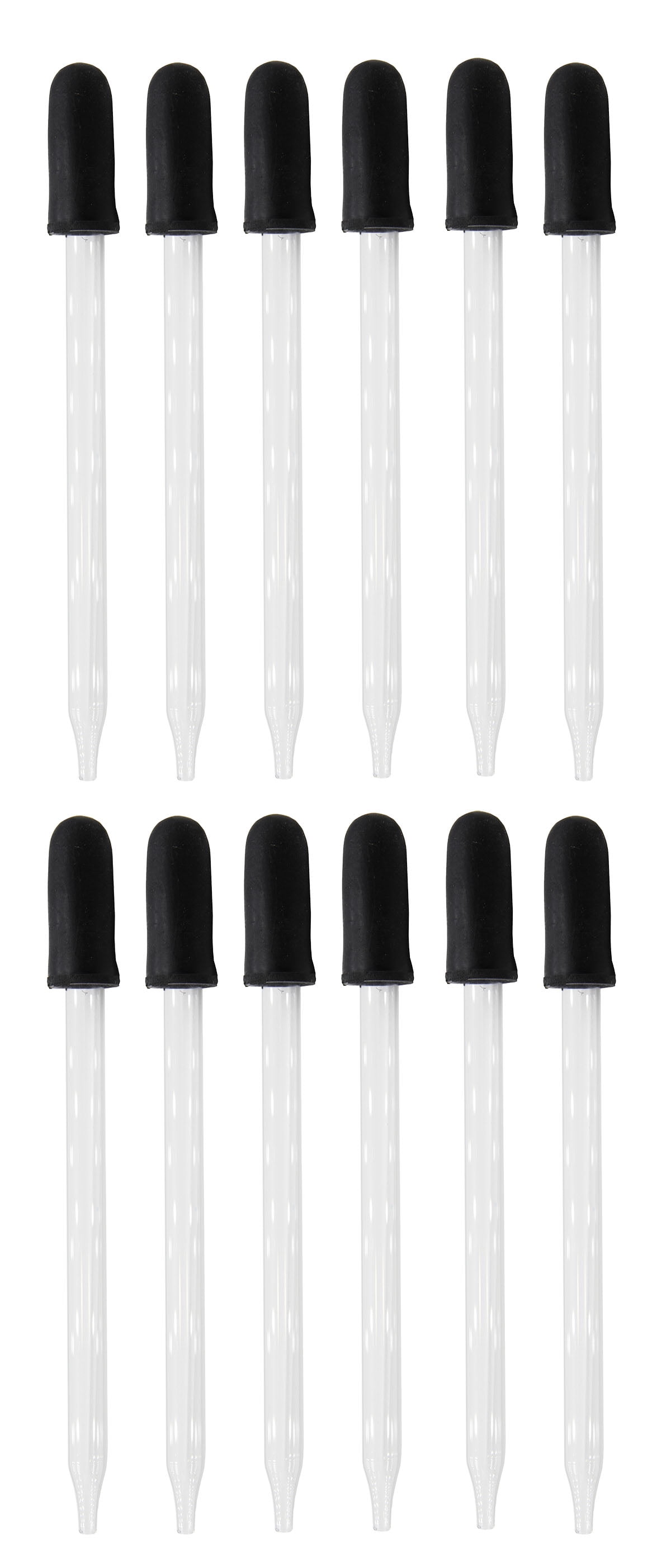 Dropper Medicine with Straight Glass Pipette 4 inches length. Pack 12 ...