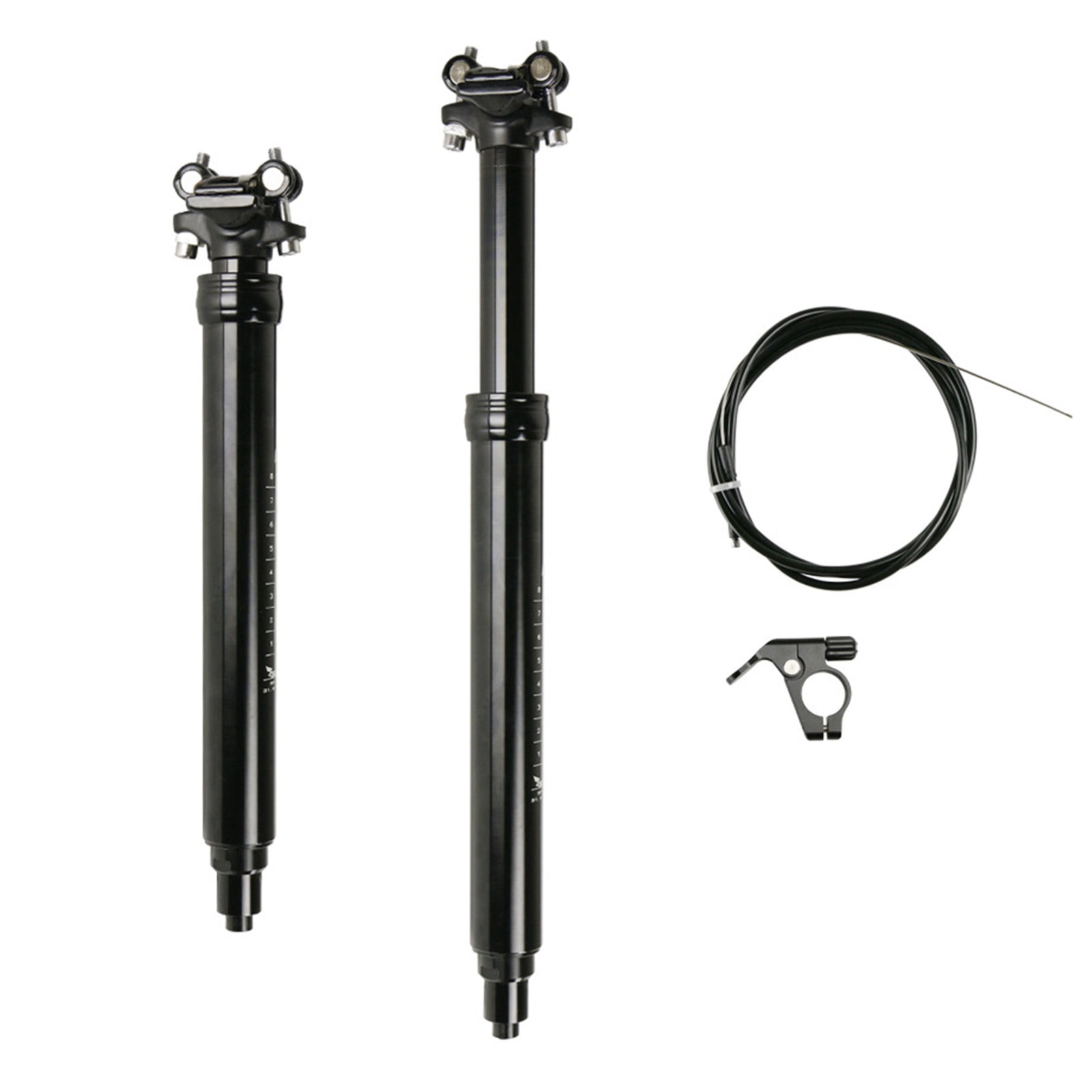 Dropper Mountain Bike Dropper Post 31.6mm Aluminum Hydraulic Lock 100 ...