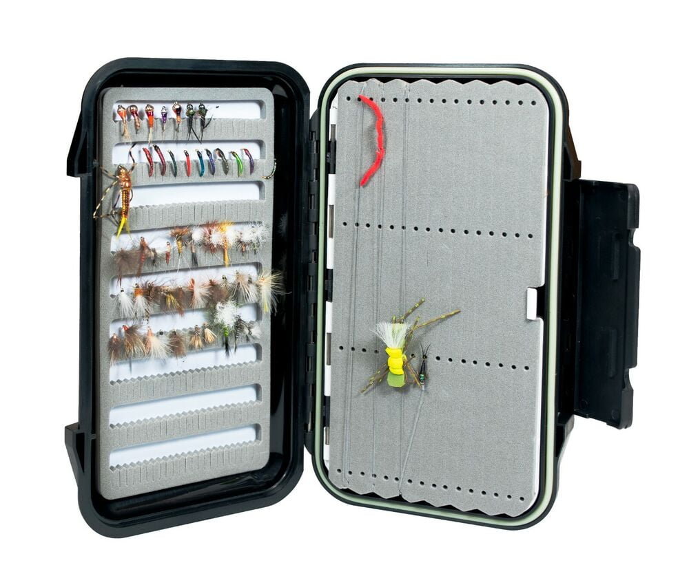 Dropper Rig Fishing Fly Box - Holds 7 Dropper Rigs on Center Leaf ...