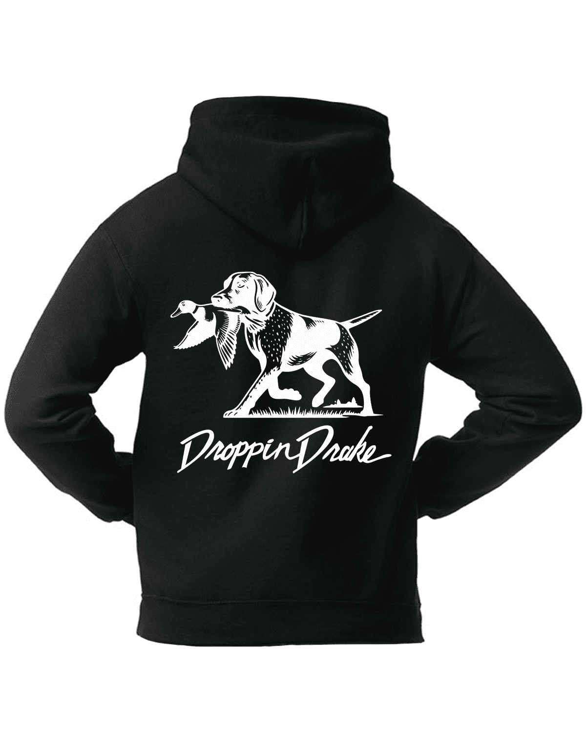 Droppin Drake Dog Carrying Duck Hunting Southern Duck Call Mens Long ...