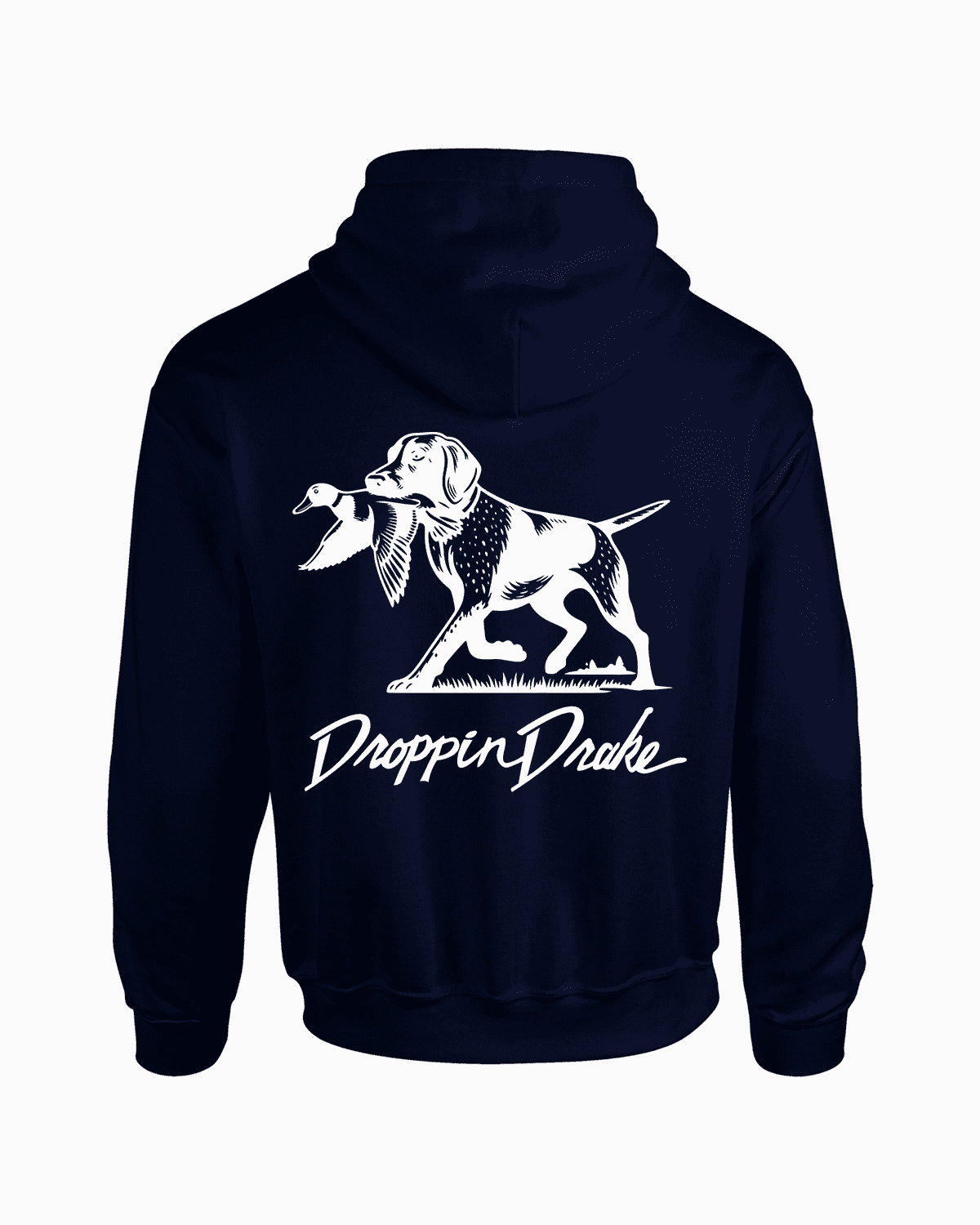 Droppin Drake Dog Carrying Duck Hunting Southern Duck Call Mens Long ...