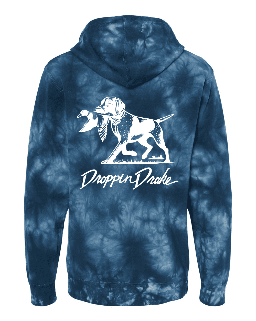 Droppin Drake Dog Carrying Duck Hunting Southern Duck Call Mens Tie-Dye ...