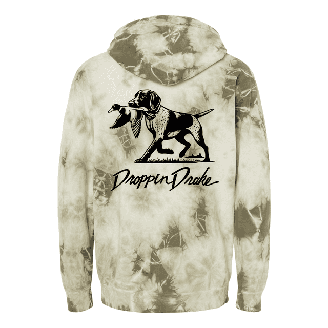 Droppin Drake Dog Carrying Duck Hunting Southern Duck Call Mens Tie-Dye ...