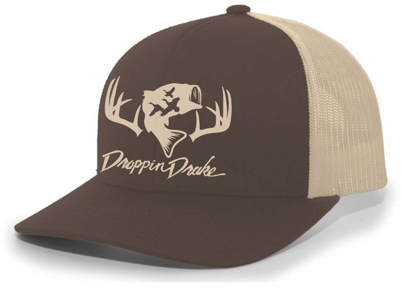 Droppin Drake Hunting Hat Deer Hunting Fishing Duck Hunting Mesh Back ...