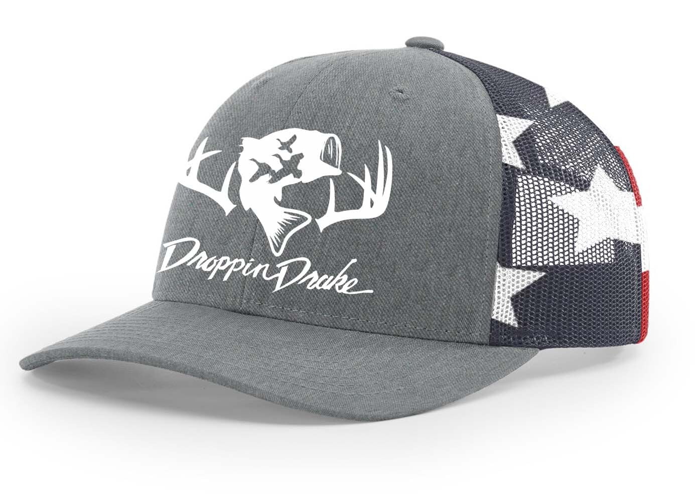 Droppin Drake Hunting Hat Deer Hunting Fishing Duck Hunting Mesh Back ...