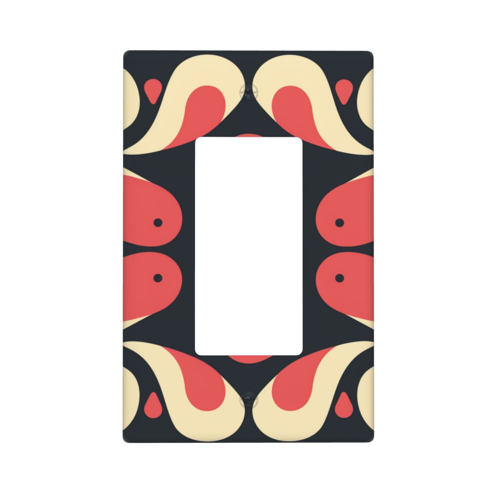 Drops Pattern Switch Cover Decorative Wall Plate / 1-Gang / Standard ...