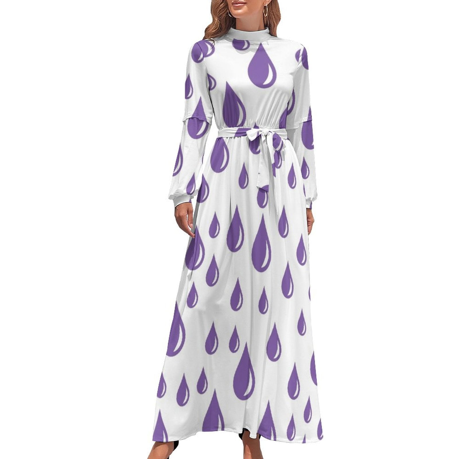 Drops V.2 Long Dress woman dress birthday dresses for women - Walmart.com