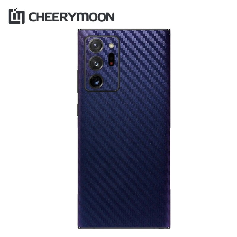 Dropshipping Discoloration Carbon Fiber Rear Sticker For Samsung Galaxy ...