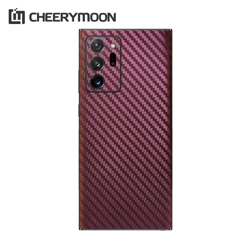Dropshipping Discoloration Carbon Fiber Rear Sticker For Samsung Galaxy ...