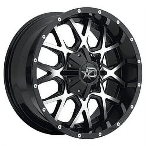 Dropstars 645MB 20x9 5x127/5x139.7 +00et Gloss Black Machined Face ...