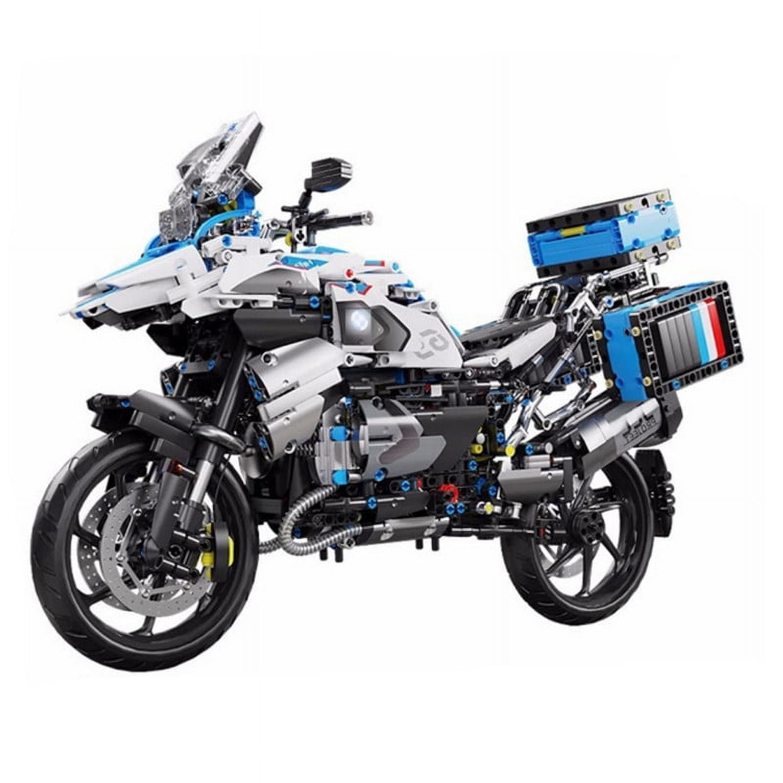 Dropurfon Motorcycle Building Block Set Colletible Building Kits Toy ...