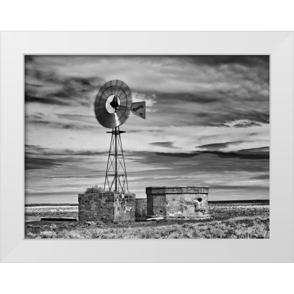 Drost, David 24x19 White Modern Wood Framed Museum Art Print Titled ...