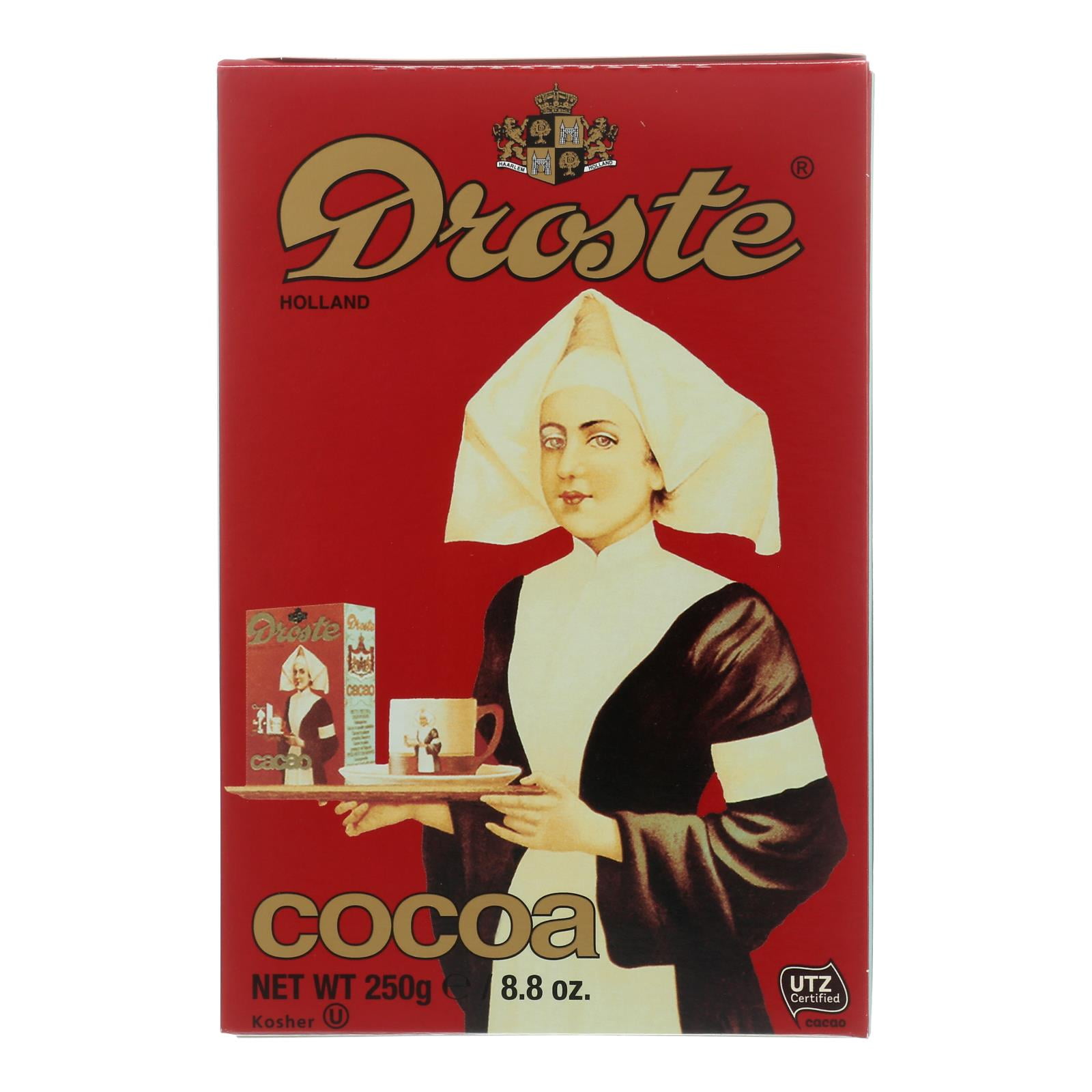 Droste Kosher, Cocoa Chocolate Drink Mix, 8.8 Oz, 12 Count - Walmart.com