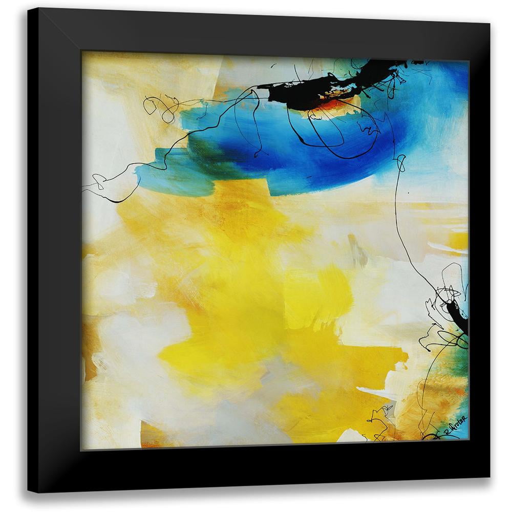 Drotar, Rikki 15x15 Black Modern Framed Museum Art Print Titled ...