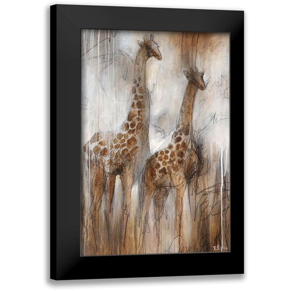 Drotar, Rikki 17x24 Black Modern Framed Museum Art Print Titled ...