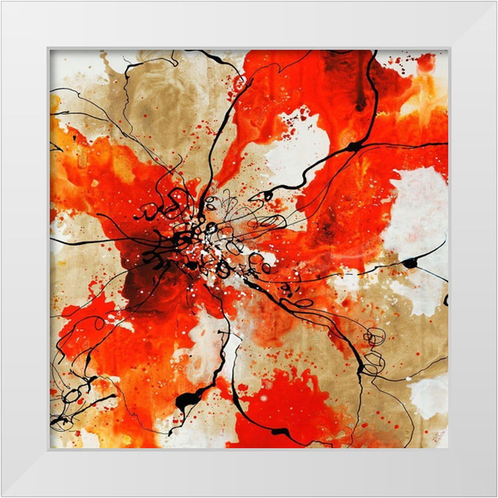 Drotar, Rikki 26x26 White Modern Wood Framed Museum Art Print Titled ...