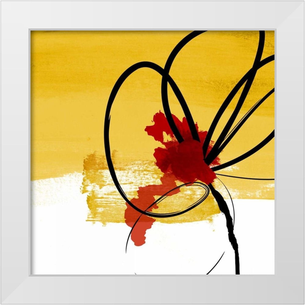 Drotz, Dallas 12x12 White Modern Wood Framed Museum Art Print Titled ...