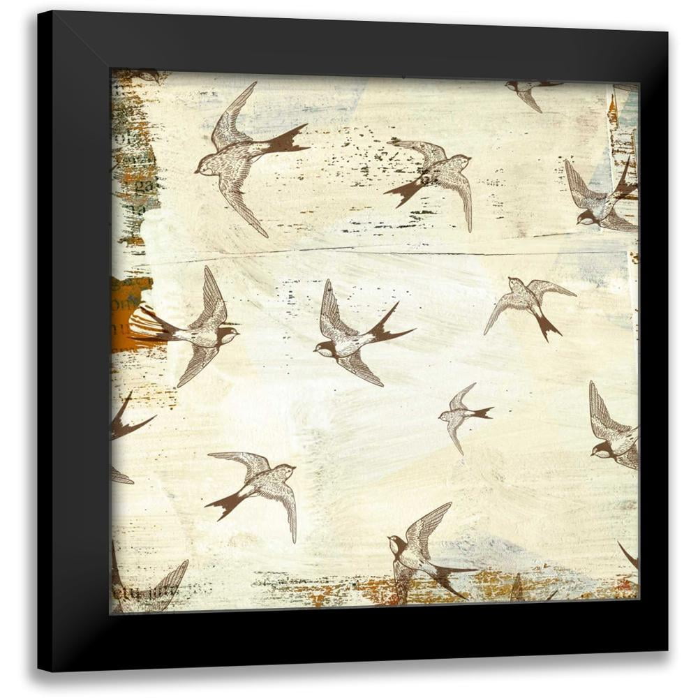 Drotz, Dallas 15x15 Black Modern Framed Museum Art Print Titled ...