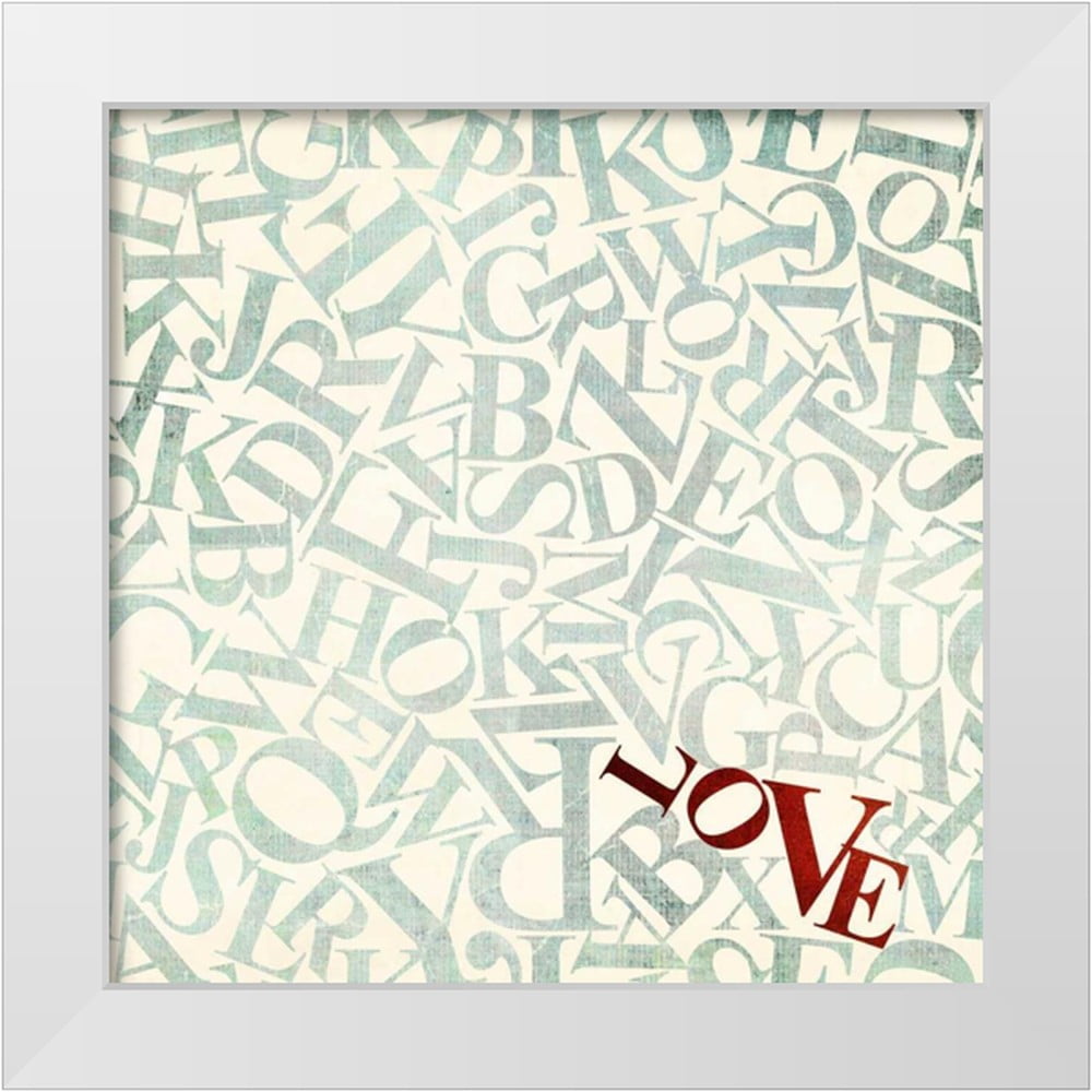 Drotz, Dallas 15x15 White Modern Wood Framed Museum Art Print Titled ...