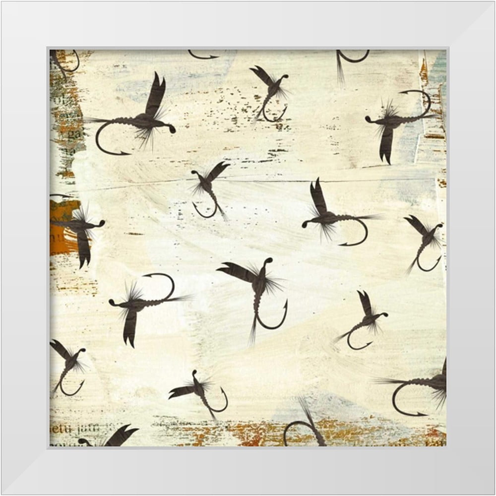 Drotz, Dallas 26x26 White Modern Wood Framed Museum Art Print Titled ...